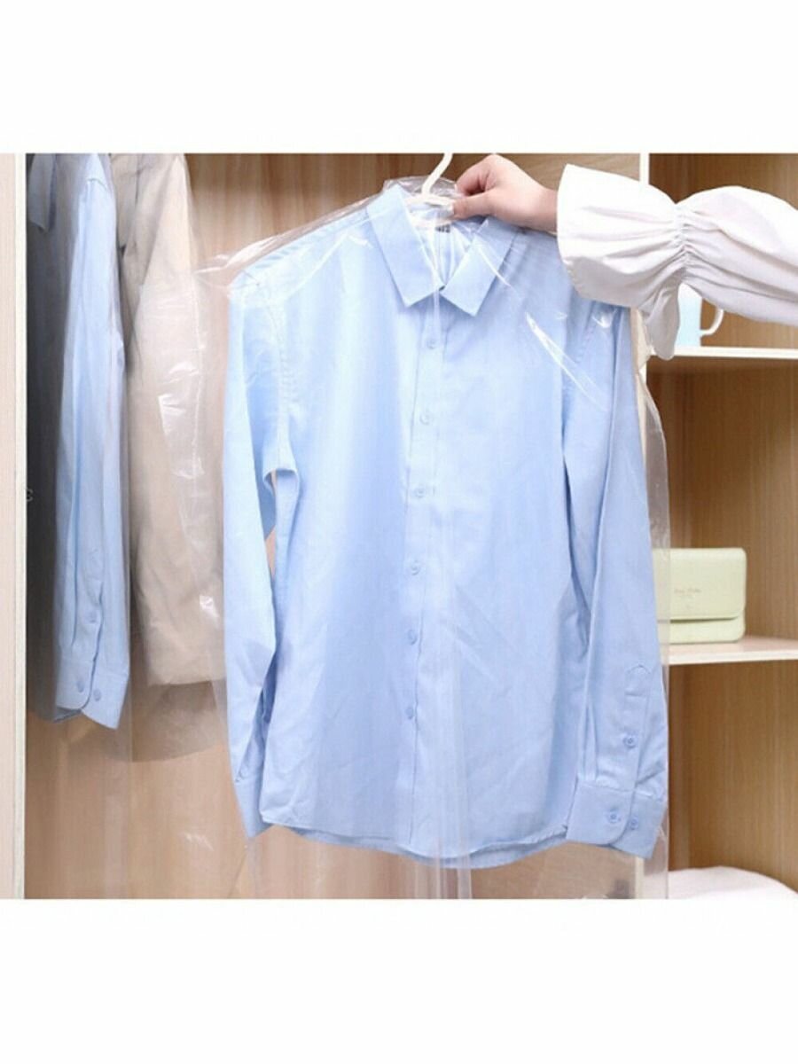 Чехол для одежды 60x100 см полиэтилен цвет прозрачный 1/50 шт, практичный