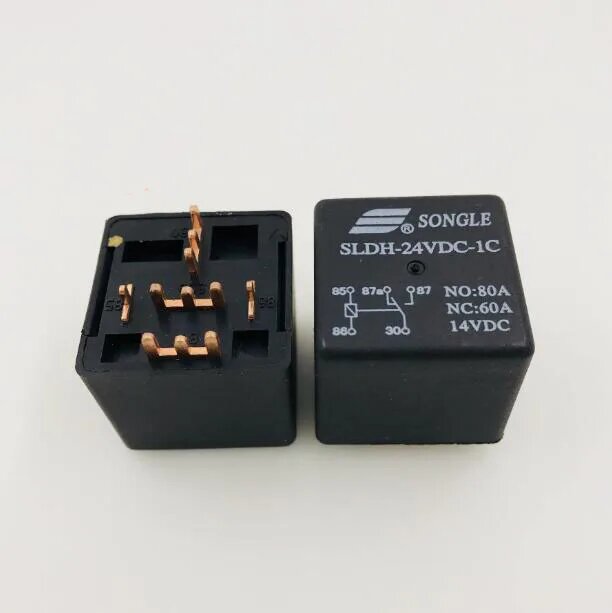 Реле 24В SLDH-24VDC-1C, 5PCS