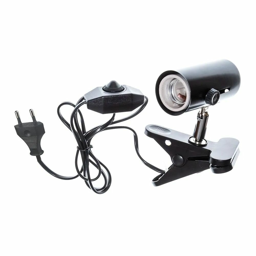 Патрон-прищепка E27 с диммером