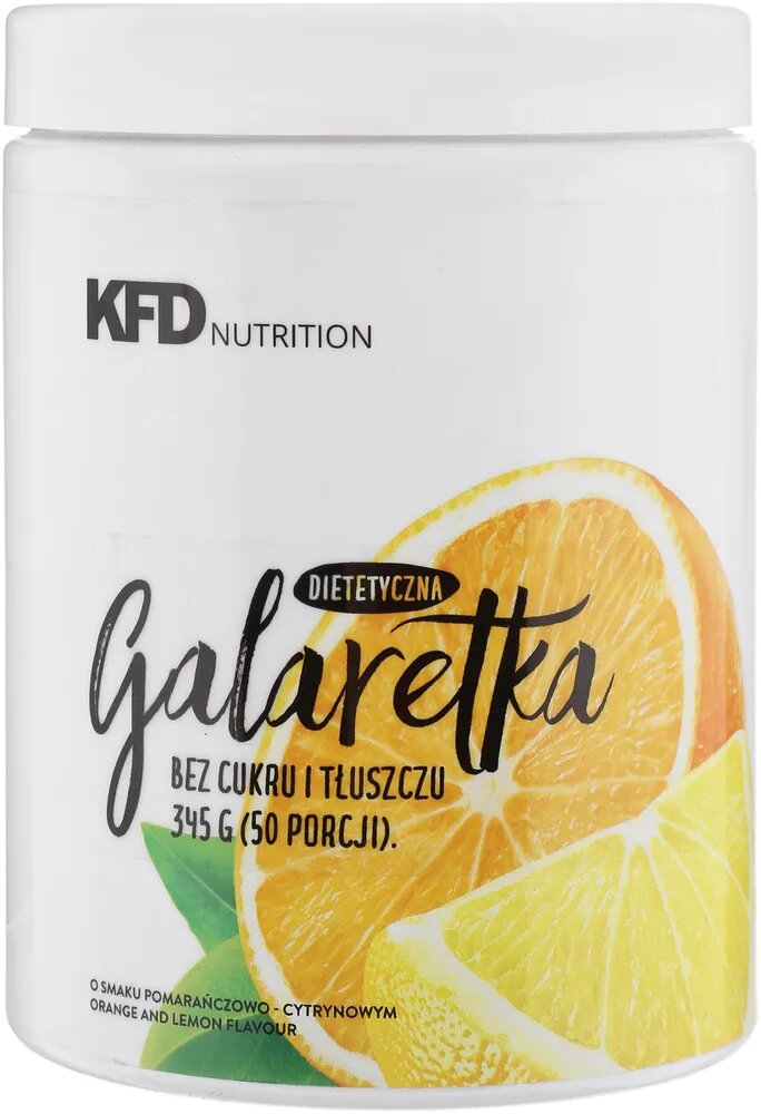 Диетическое Желе KFD Nutrition Galaretka (345 гр) (апельсин-лимон)
