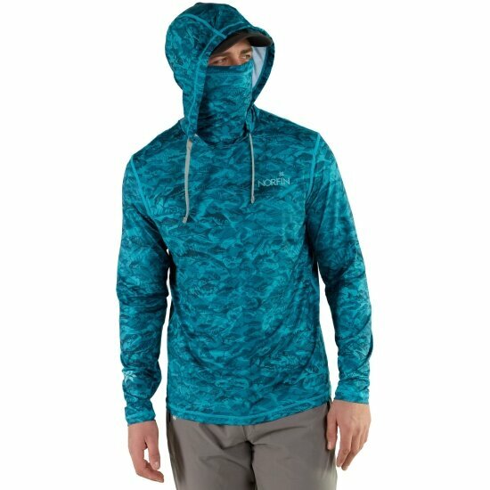 Norfin Джемпер SUN PRO MARLIN HOODIE GREEN 02 р. M