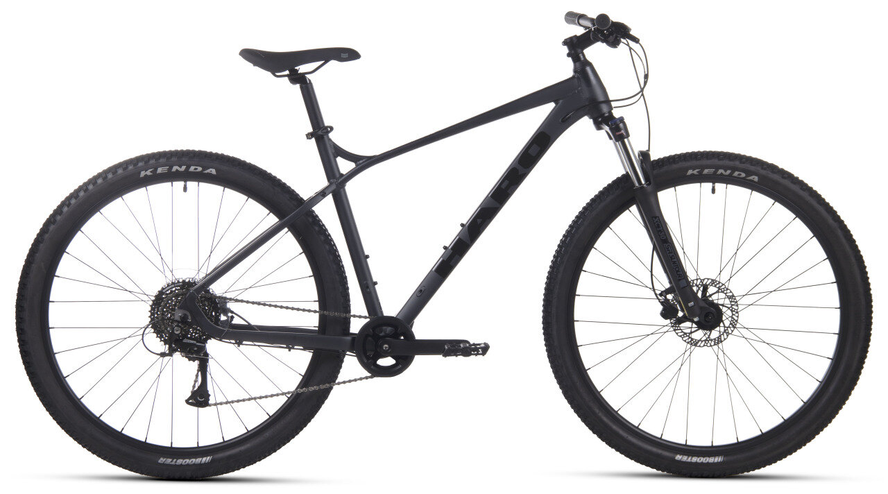 Горный велосипед Haro Double Peak Sport (2025) 20" Серо-черный (180-188 см)