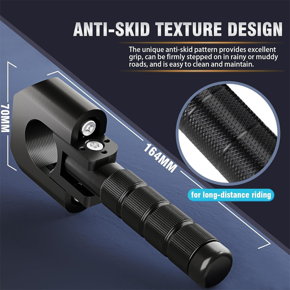 Motorcycle Highway Foot Pegs 7/8"-1.25" Universal for KLR650 DR650 XR650L TW200