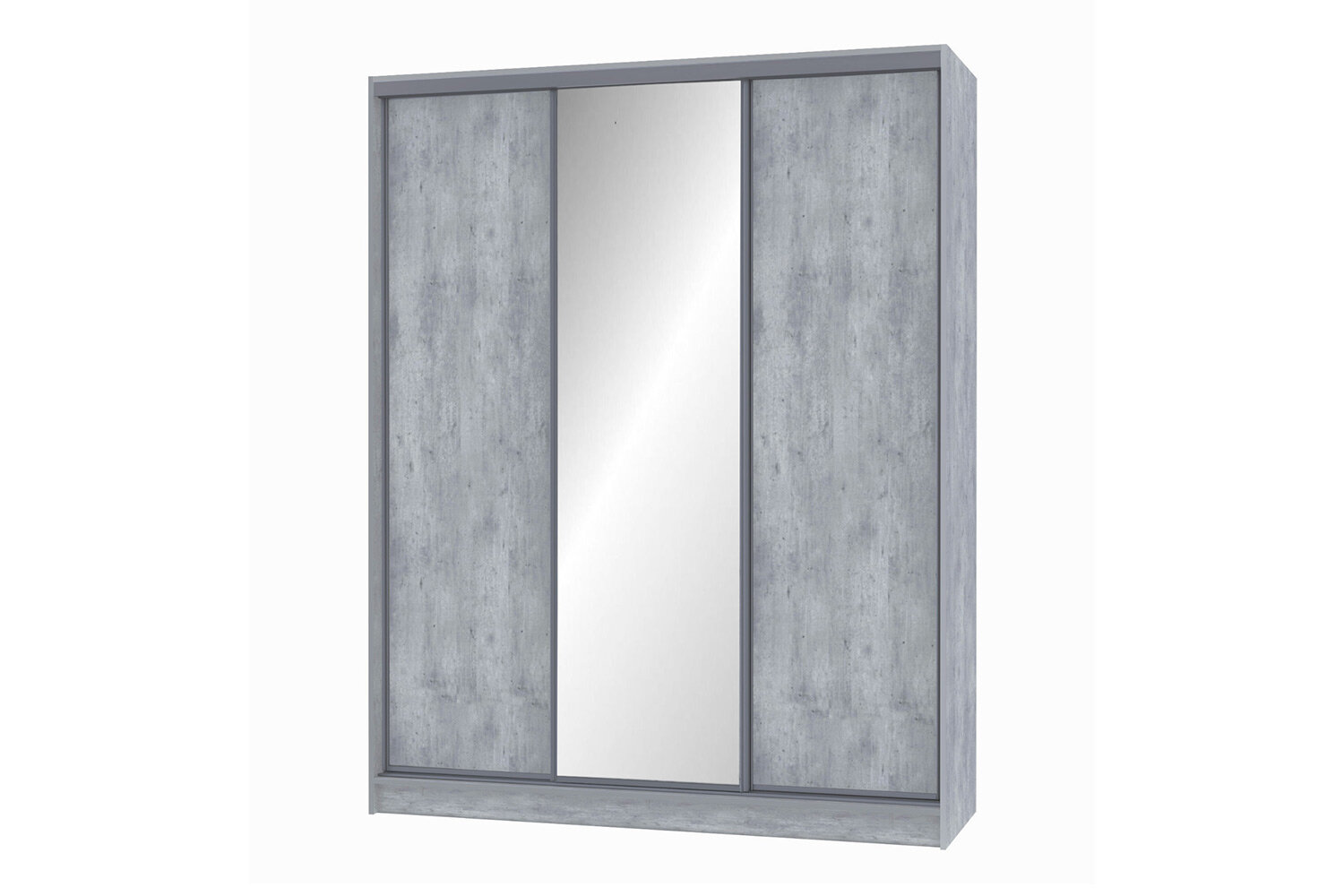 Шкаф-купе Hoff Home, 180х229,5х59,5 см, для одежды, ЛДСП, с зеркалом, цвет светлый ательер