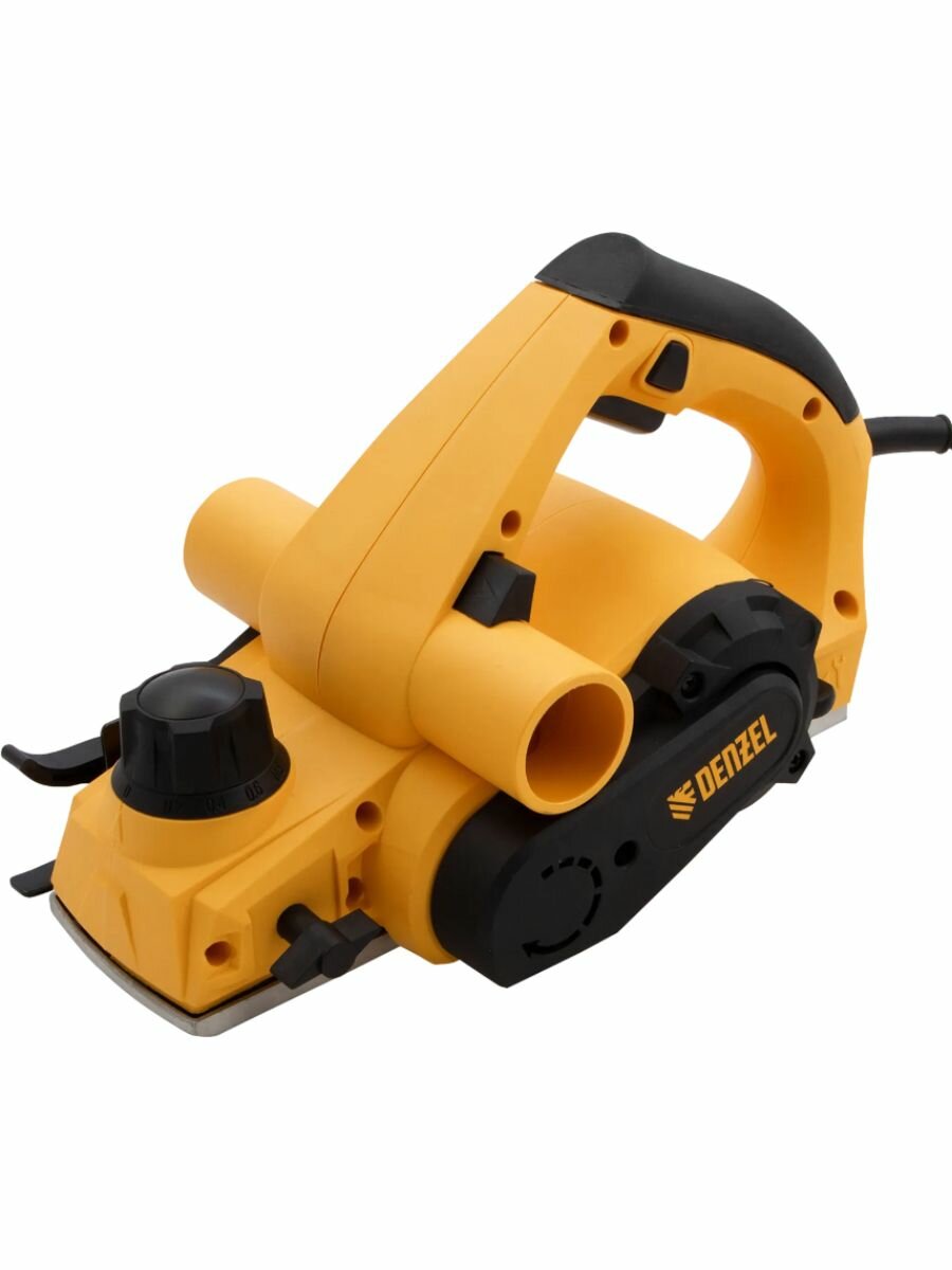 Рубанок электрический Denzel EP-82, 720 Вт, 82 мм, желтый/черный