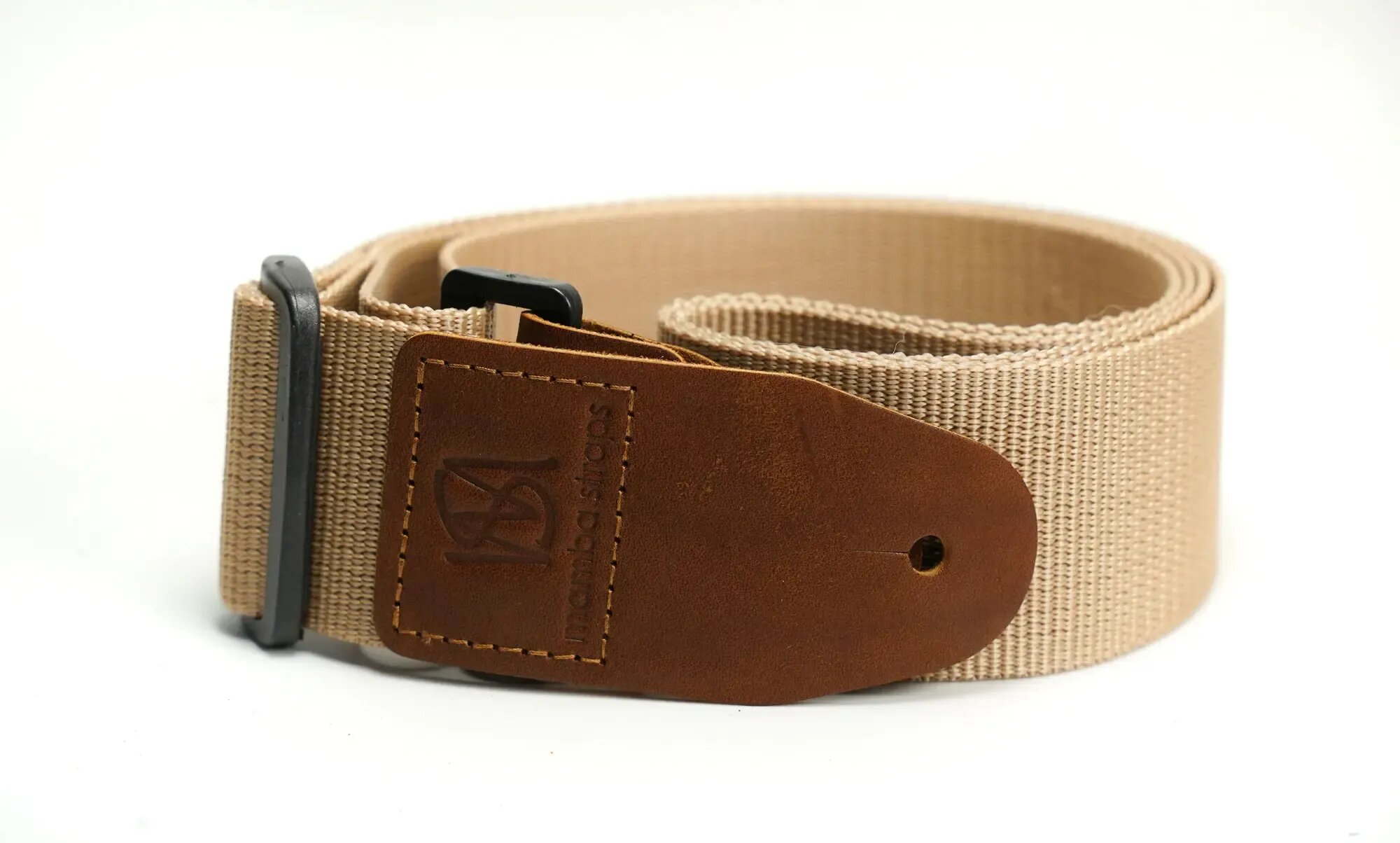 Ремень для гитары Mamba straps MB5031-153 Beige - Mamba straps