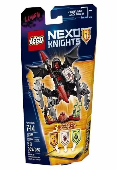 Детская игрушка Lego из строительных блоков 70335 Рыцари будущего, количество строительных блоков 69, рекомендуется 7+