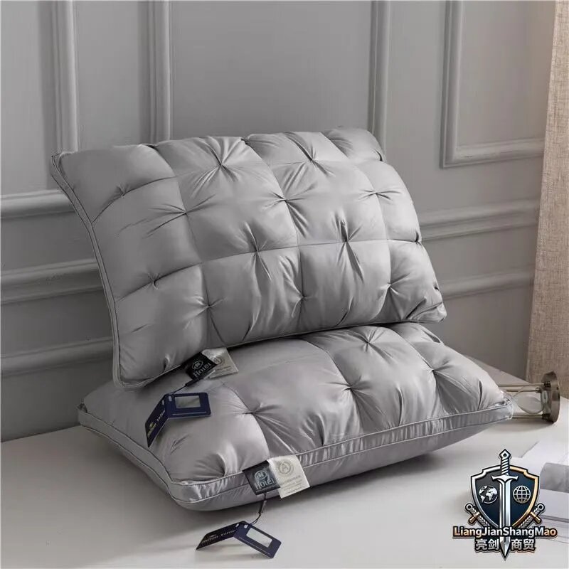 Miss Mari Home textile Подушка 50x70 см, Средняя жесткость, Микрогель