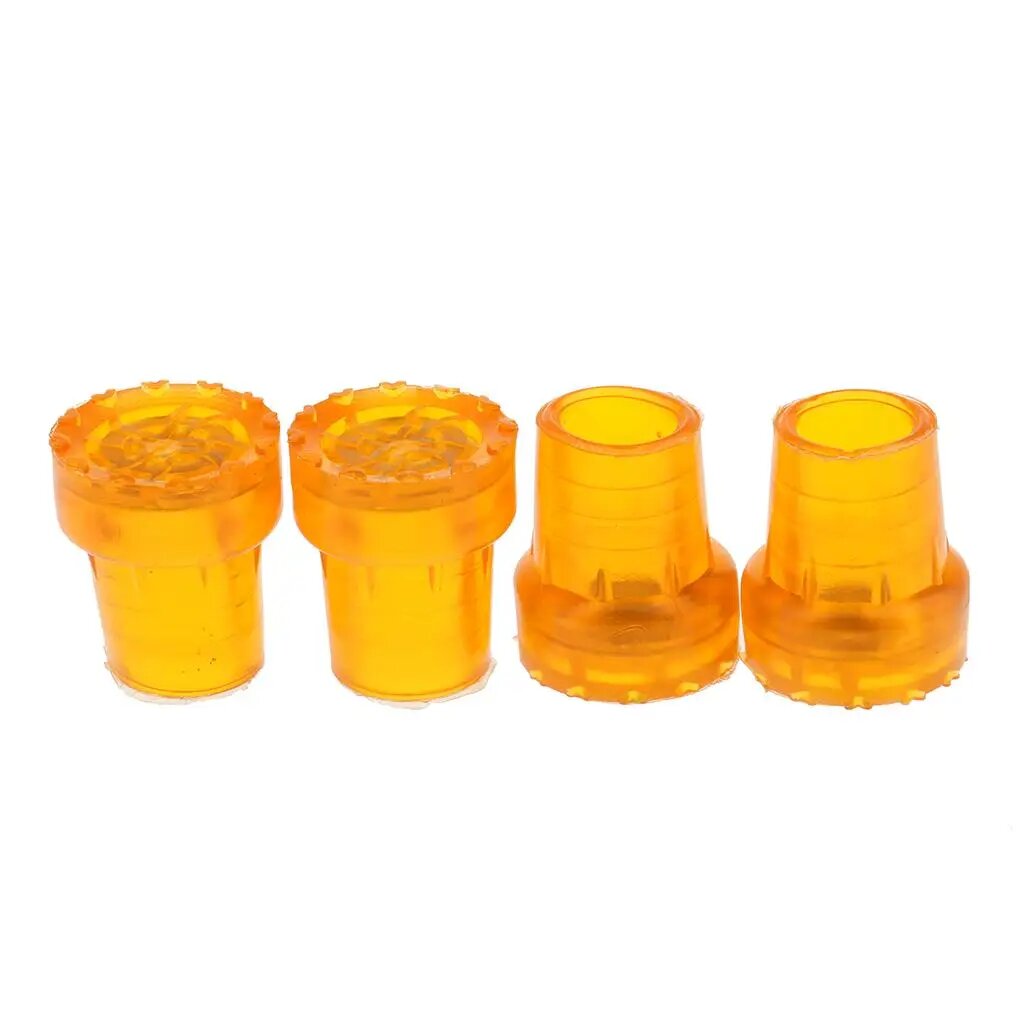 Резиновые наконечники для костылей perfk 7/8 дюйма Orange 19mm