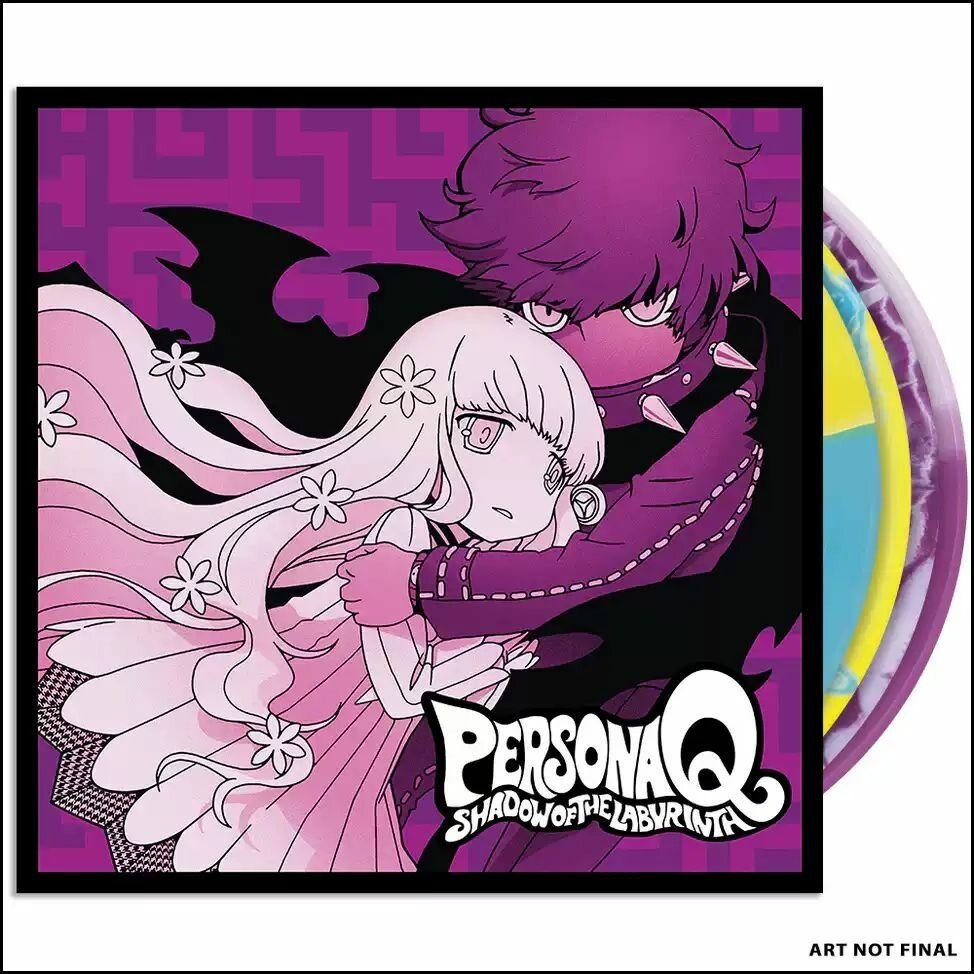 Саундтрек игры Persona Q: Shadow of the Labyrinth Виниловый альбом Четыре диска-Lucyy