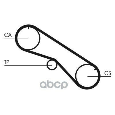 Ремень ГРМ Continental арт. CT818