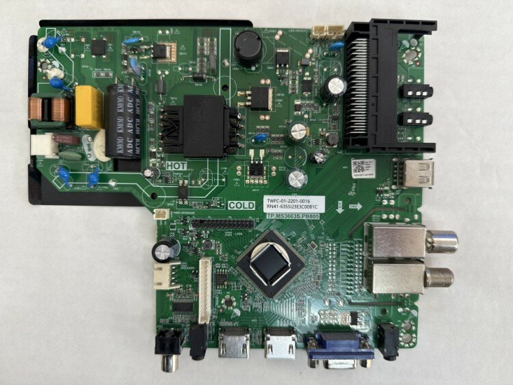 Материнская плата, TP. MS3663S. PB805 Витязь 32LH0205 PT320AT02-5 Ver.1.1