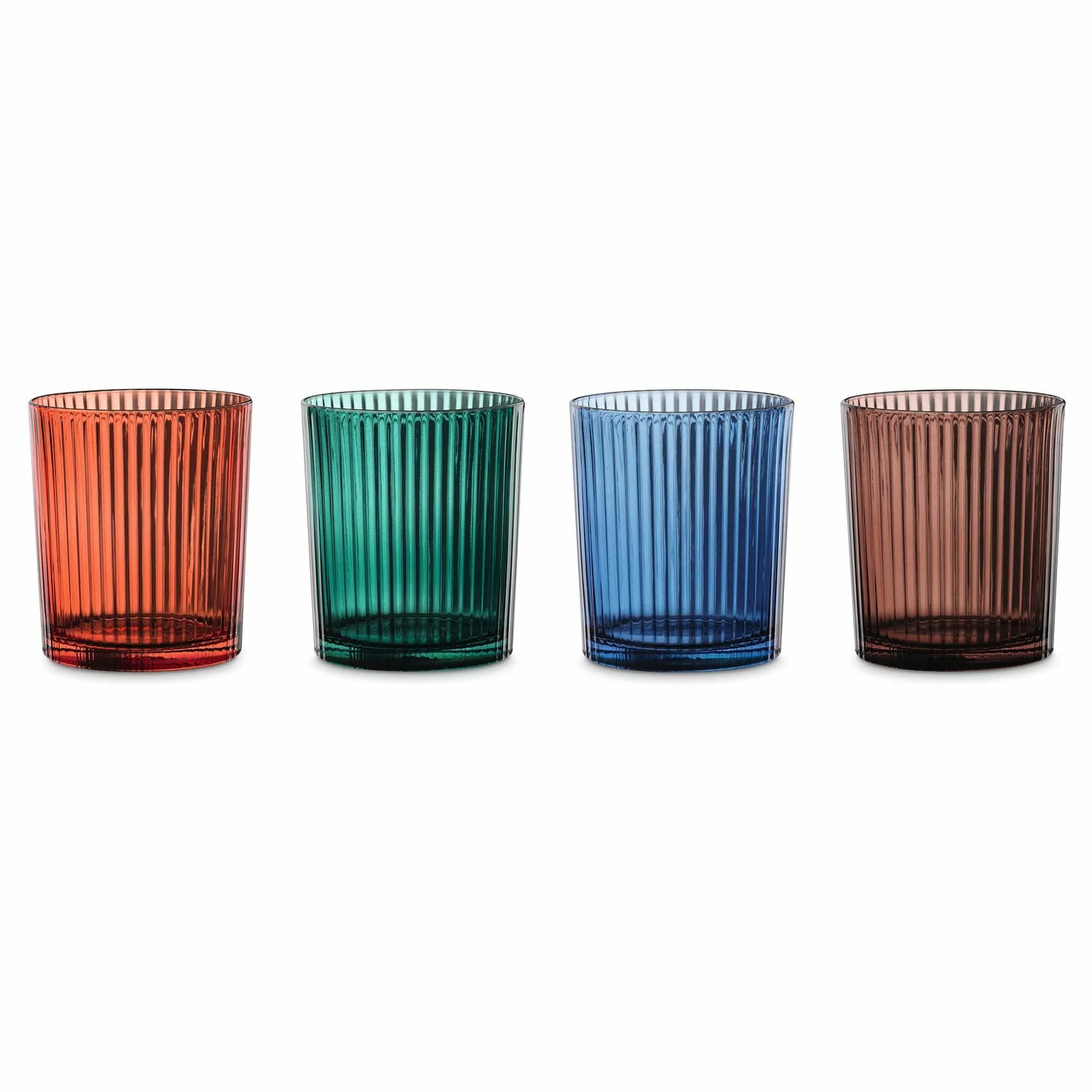 4 стакана для виски Nachtmann Aperitivo Whisky Tumbler Mixed Colors 4-Pack Set 106468