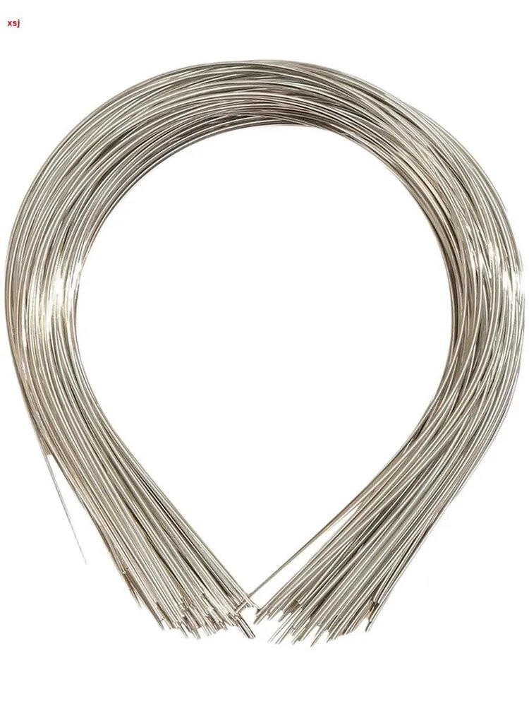 Ободок для волос из тонкой металлической проволоки