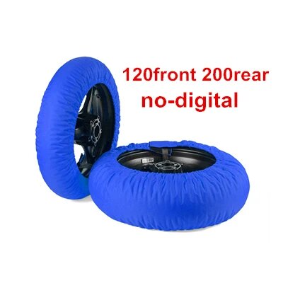 17-дюймовый подогреватель шин спереди и сзади 120/200 120/190 120/180, Синий, 120-200 blue