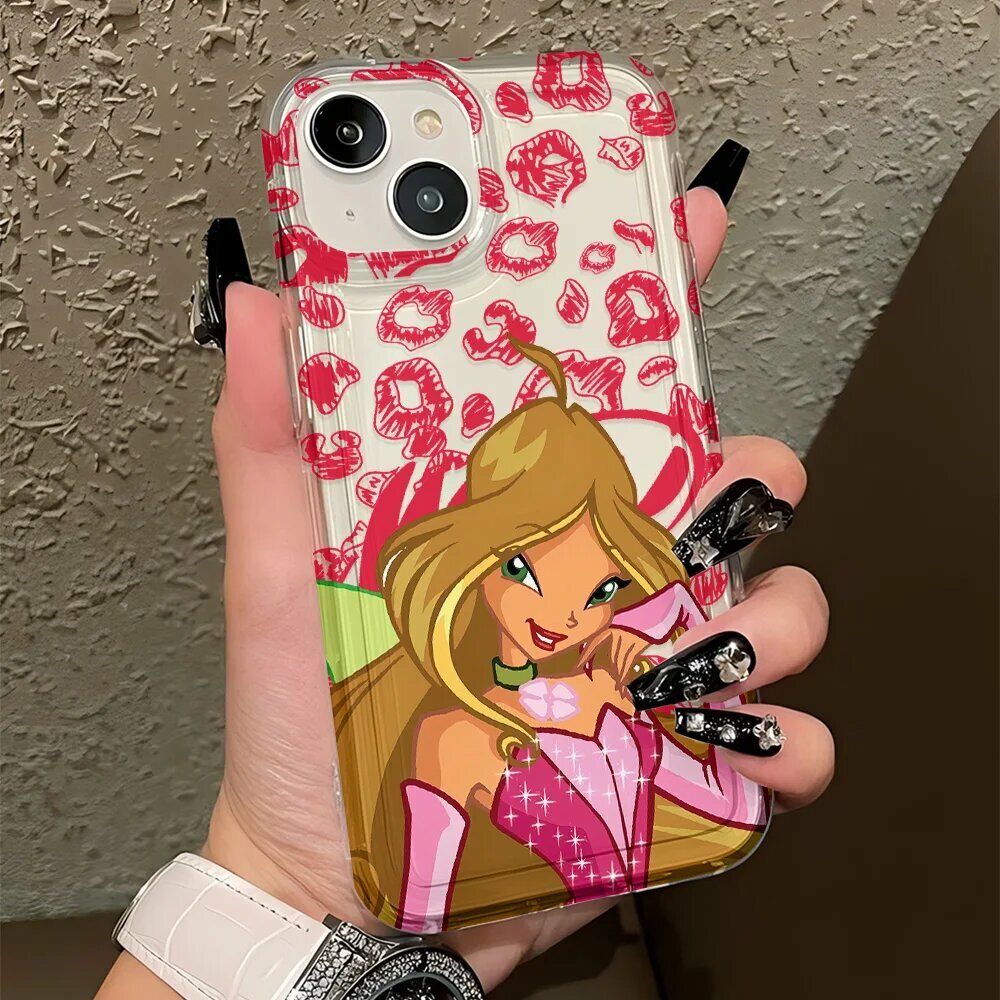Чехол для телефона Cool Lovely Winxs Clubs для iPhone Розовый, QN-340YJJ121530A3, iPhone 14 ProMax
