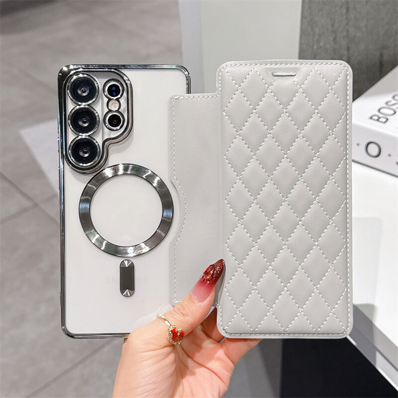 Чехол Для Samsung Galaxy S26 Ultra / Самсунг Галакси S26 Ультра, soft touch, кобура, искусственная кожа, поликарбонат (PC), защита камеры, ударопрочный, усиленные углы, Samsung, Samsung Galaxy S26 Ultra,