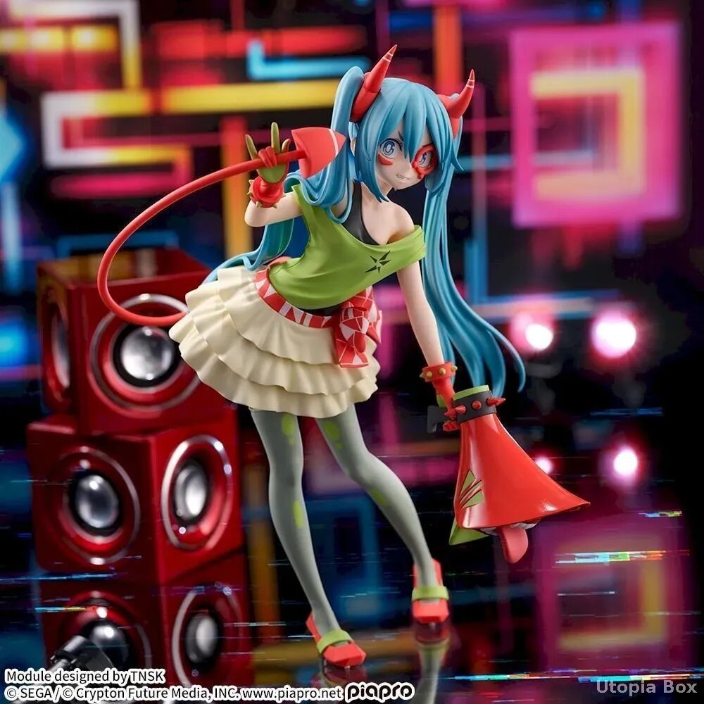 Фигурка Hatsune Miku Sega Goods Хаунэ Мику AnimeYorozuya Статуэтка Коллекционная Винил — фото 1