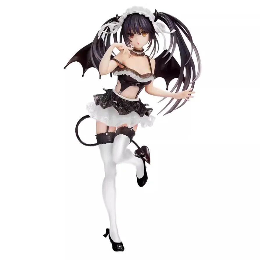 Фигурка Date A Live Токисаки Куруми, черный и белый