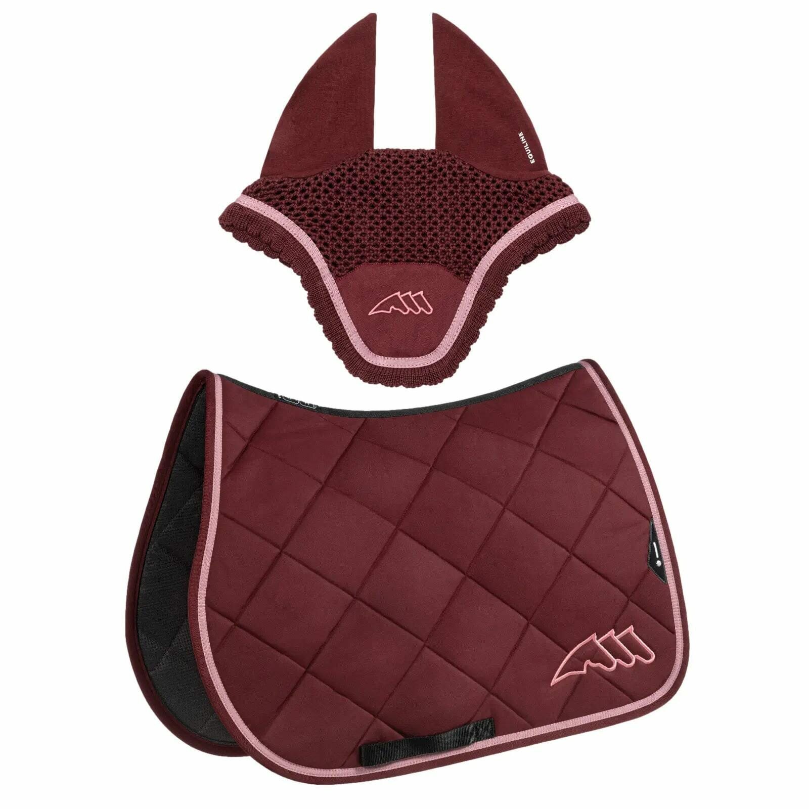 DECATHLON седло для лошади Decathlon Eqchroma FS, красный