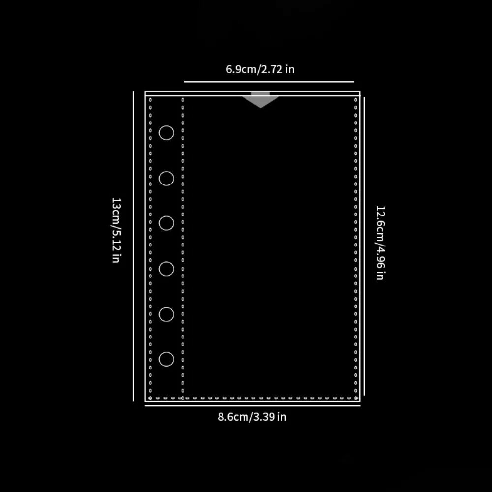 Прозрачные листы для фотоальбома A7, 1pocket