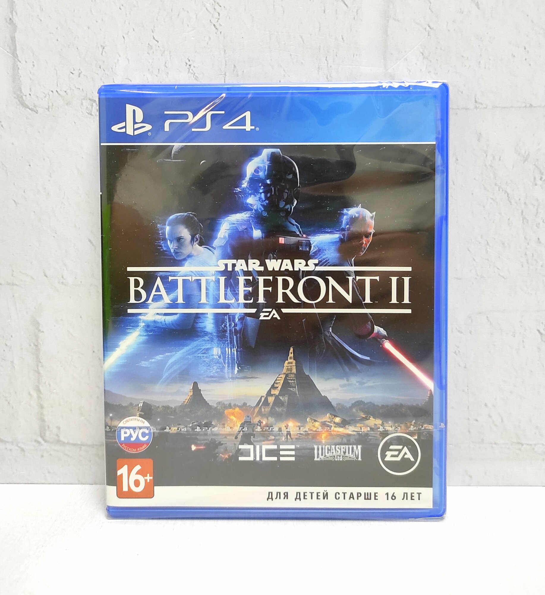 Star Wars Battlefront 2 (II) Русские субтитры обложка на русском CUSA 05749 Видеоигра на диске PS4 / PS5