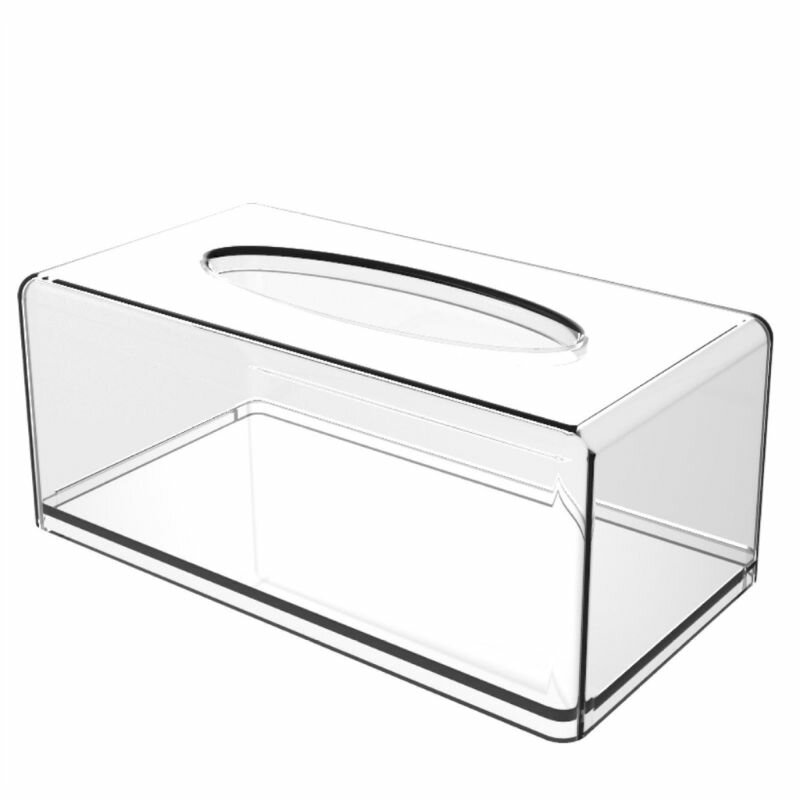 (1шт) Прозрачная акриловая коробка для салфеток-26X14
