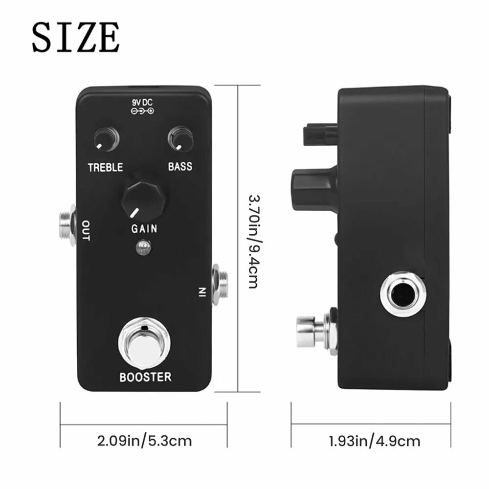 Гитарная педаль эффектов XG-7 PURE BOOSTER High Gain Boost Pedal Guitar Accessories