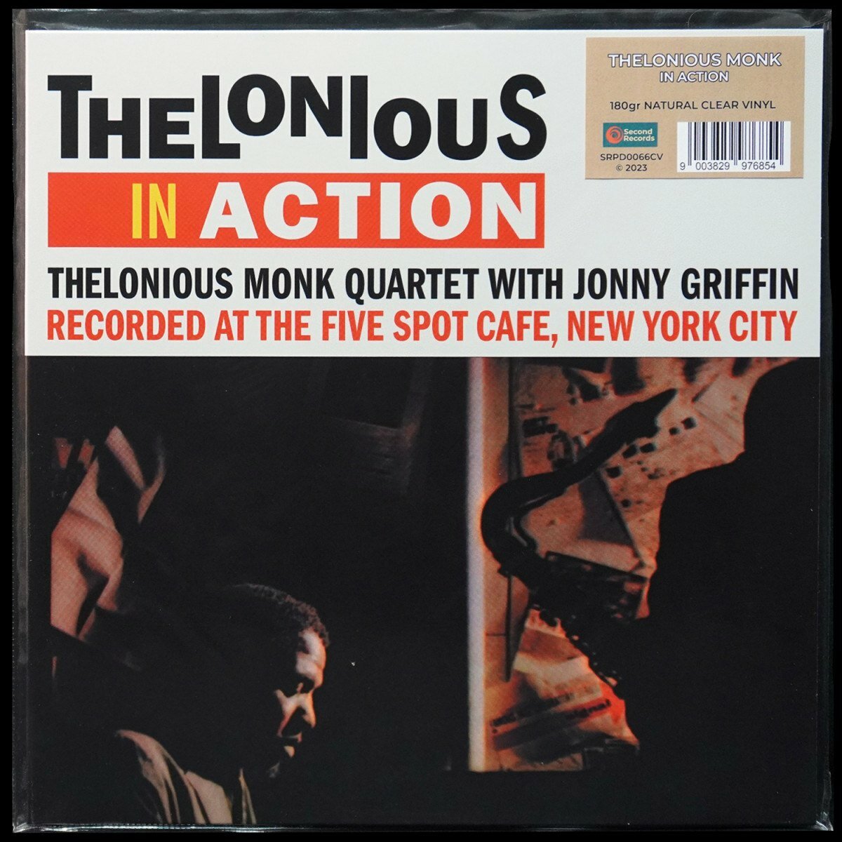 Виниловая пластинка Second Records Thelonious Monk Quartet – Thelonious In Action (цветной винил)