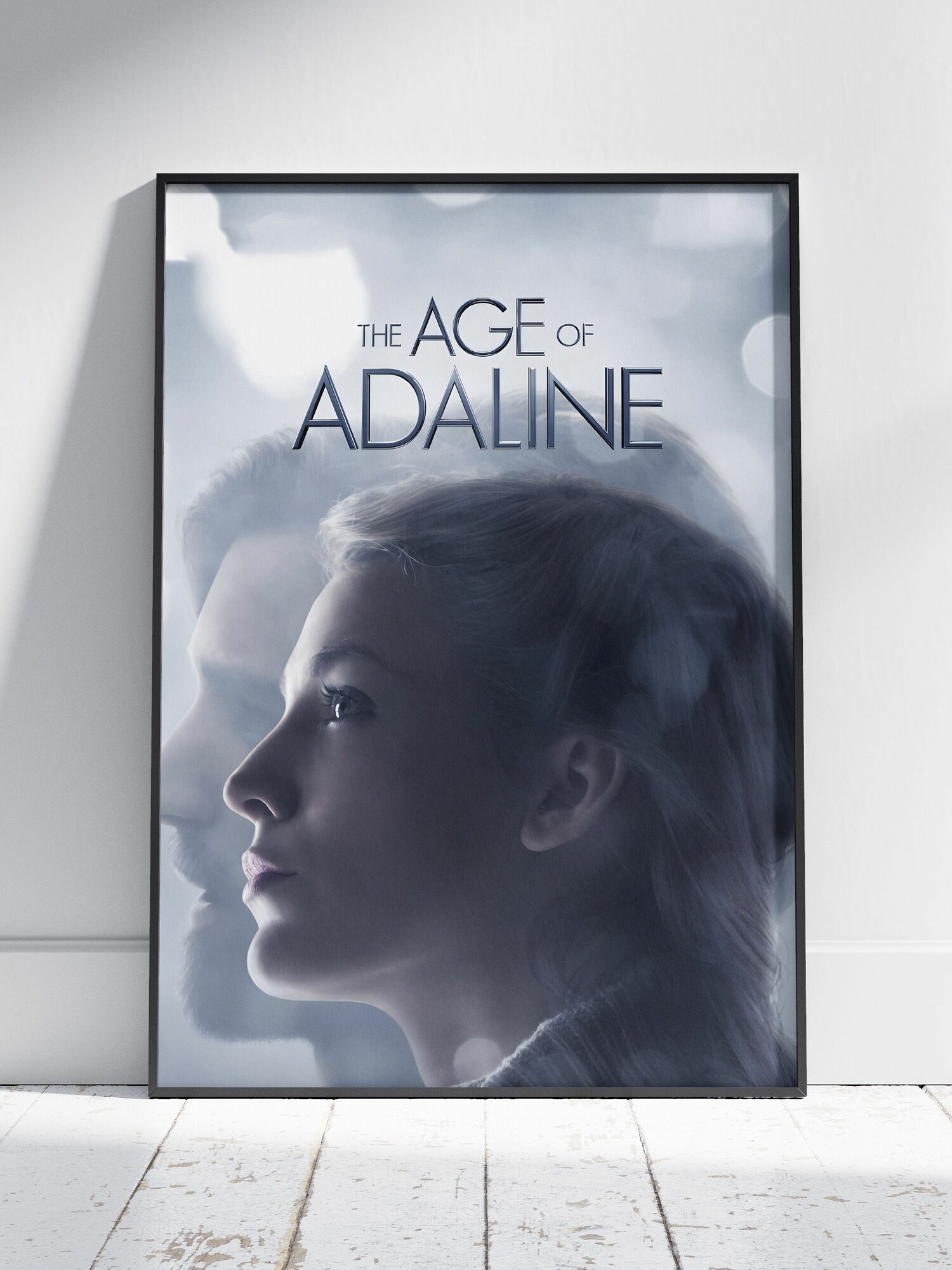 Плакат на стену для интерьера Век Адалин (Age Adaline - Адалин и Эллис 3) - Постер по фильму кино формата А4 (21x30 см)