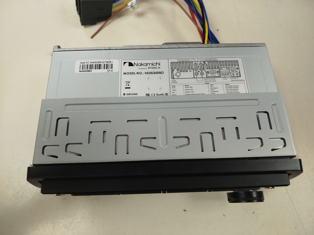 Автомагнитола Nakamichi NAK-NQ532BD Б/У