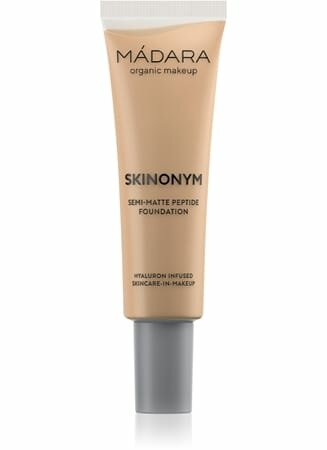 Тональный крем MADARA Skinonym Semi-Matte Peptide, оттенок sand 40, 30 мл