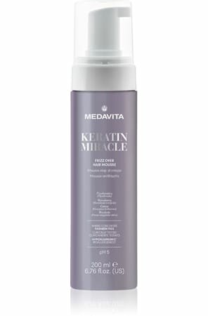 Мусс для волос MEDAVITA Keratin Miracle Frizz Over Hair Mousse, 200 мл