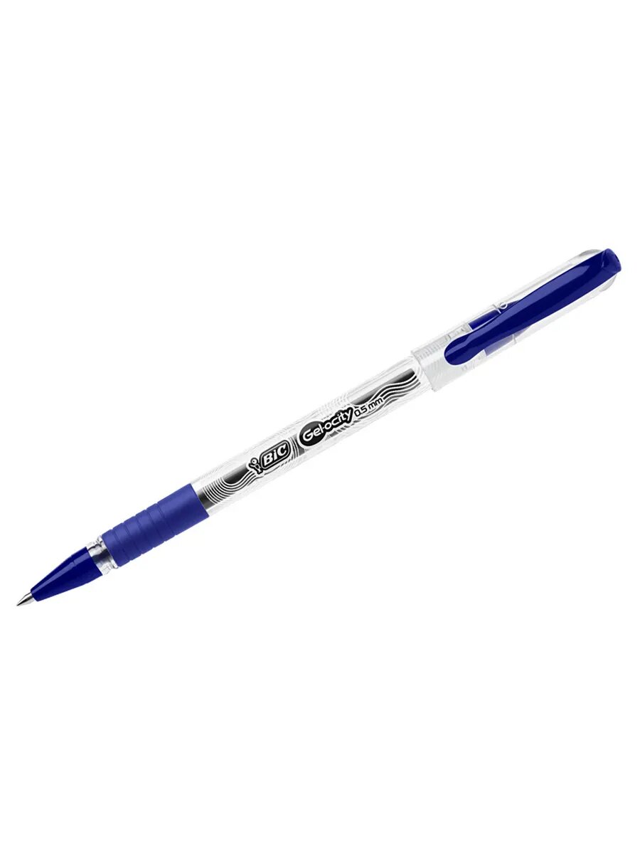 Ручка гелевая BIC "Gelocity Stic", синяя,0,5мм, грип