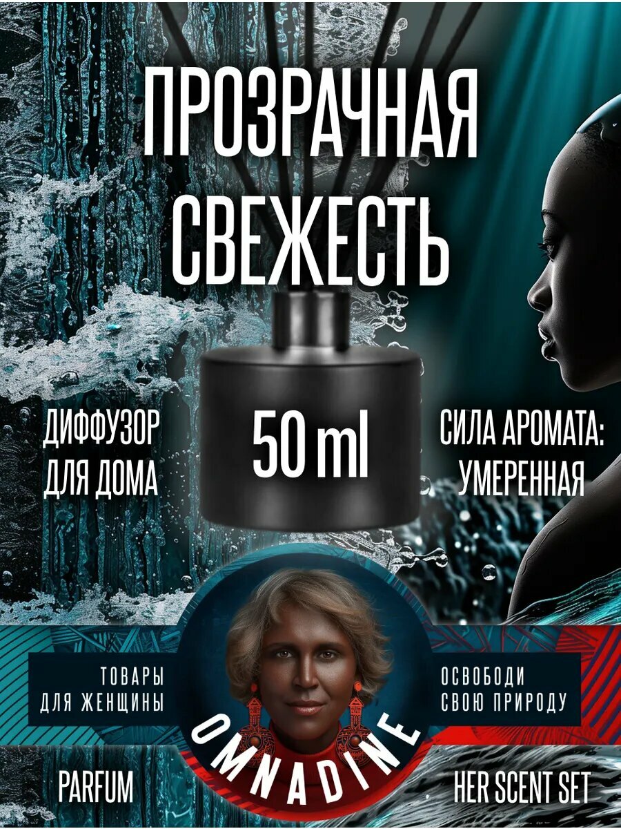 Диффузор для дома стильный флакон свежесть