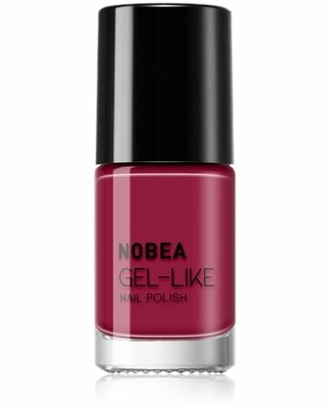 Лак для ногтей NOBEA Day-to-Day, оттенок Pomegranate red #N45, 6 мл