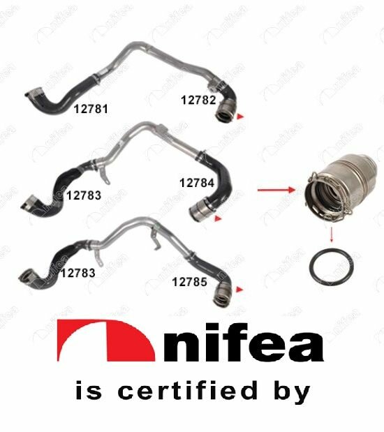 Nifea 144607250R, Прокладка резонатора для Renault, Nissan, Opel, аналог оригинала