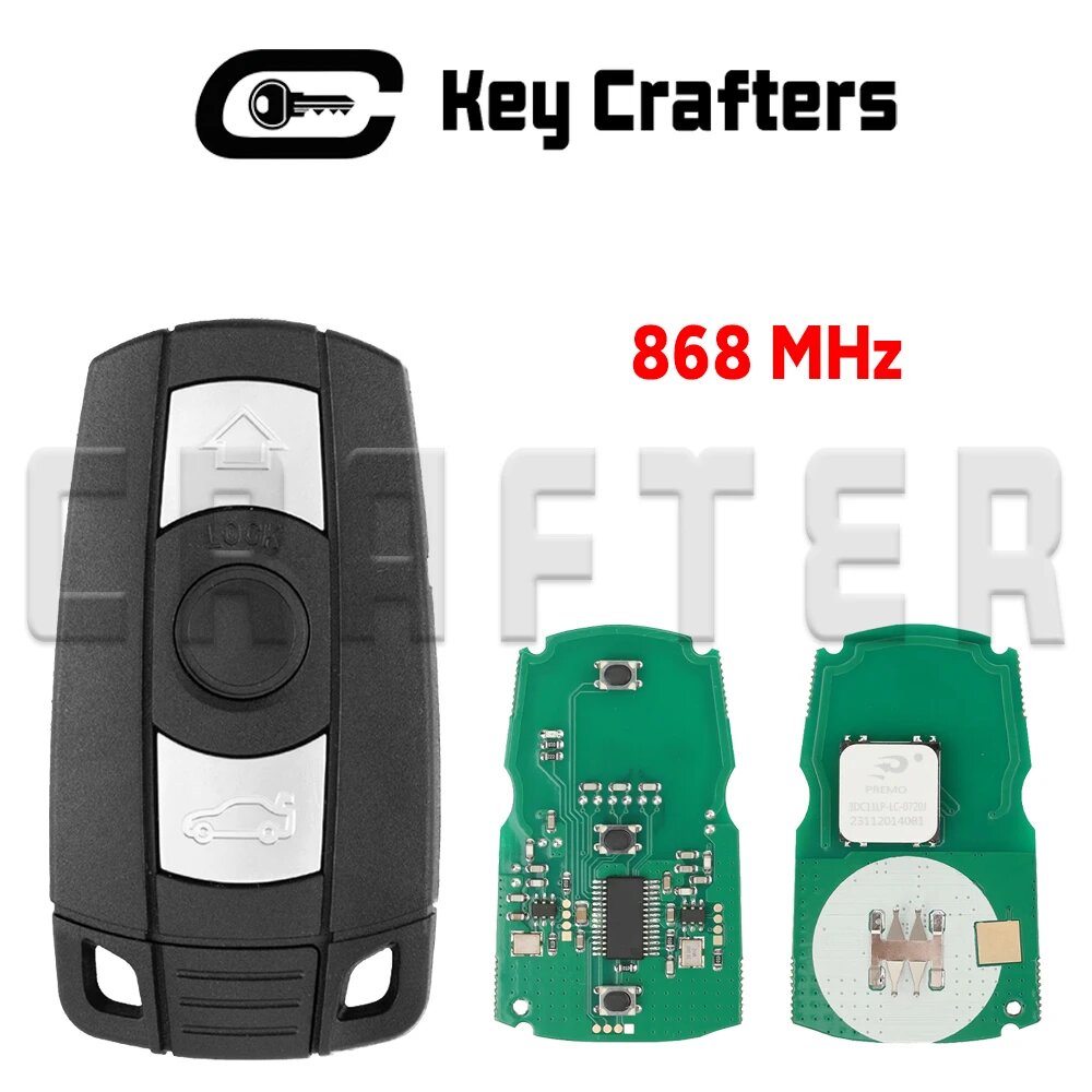 Ключ для BMW X5 X6 E90 868 MHz, ID46, CAS3/CAS3+