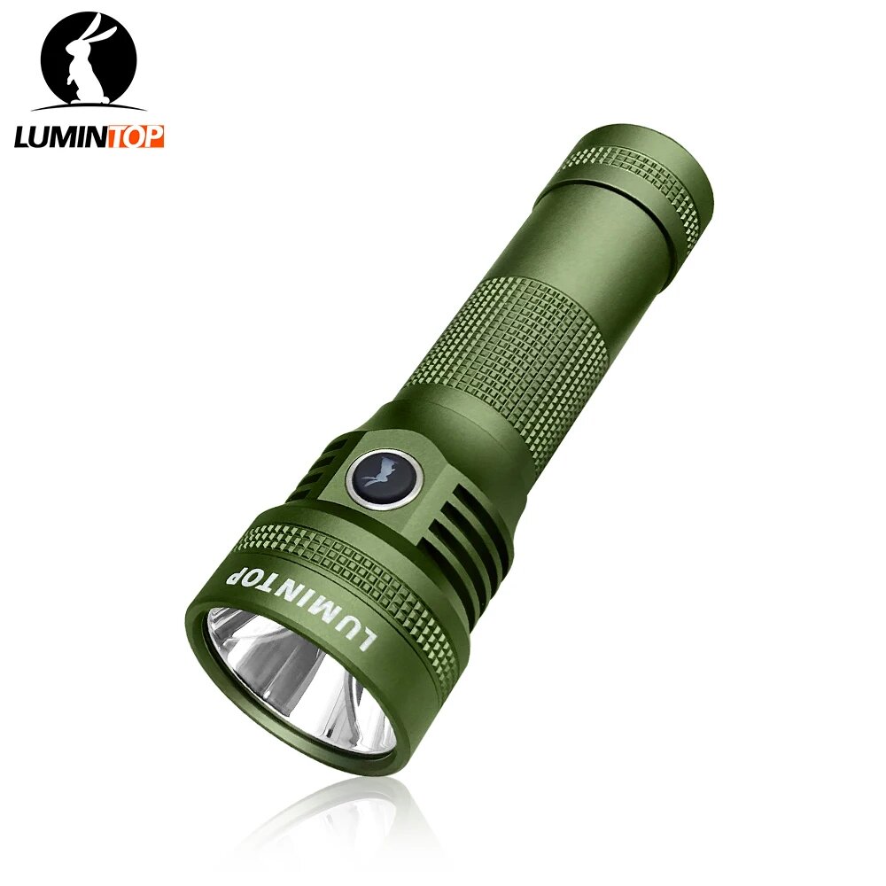 Lumintop D2 фонарик зеленый 1000 люмен USB-C