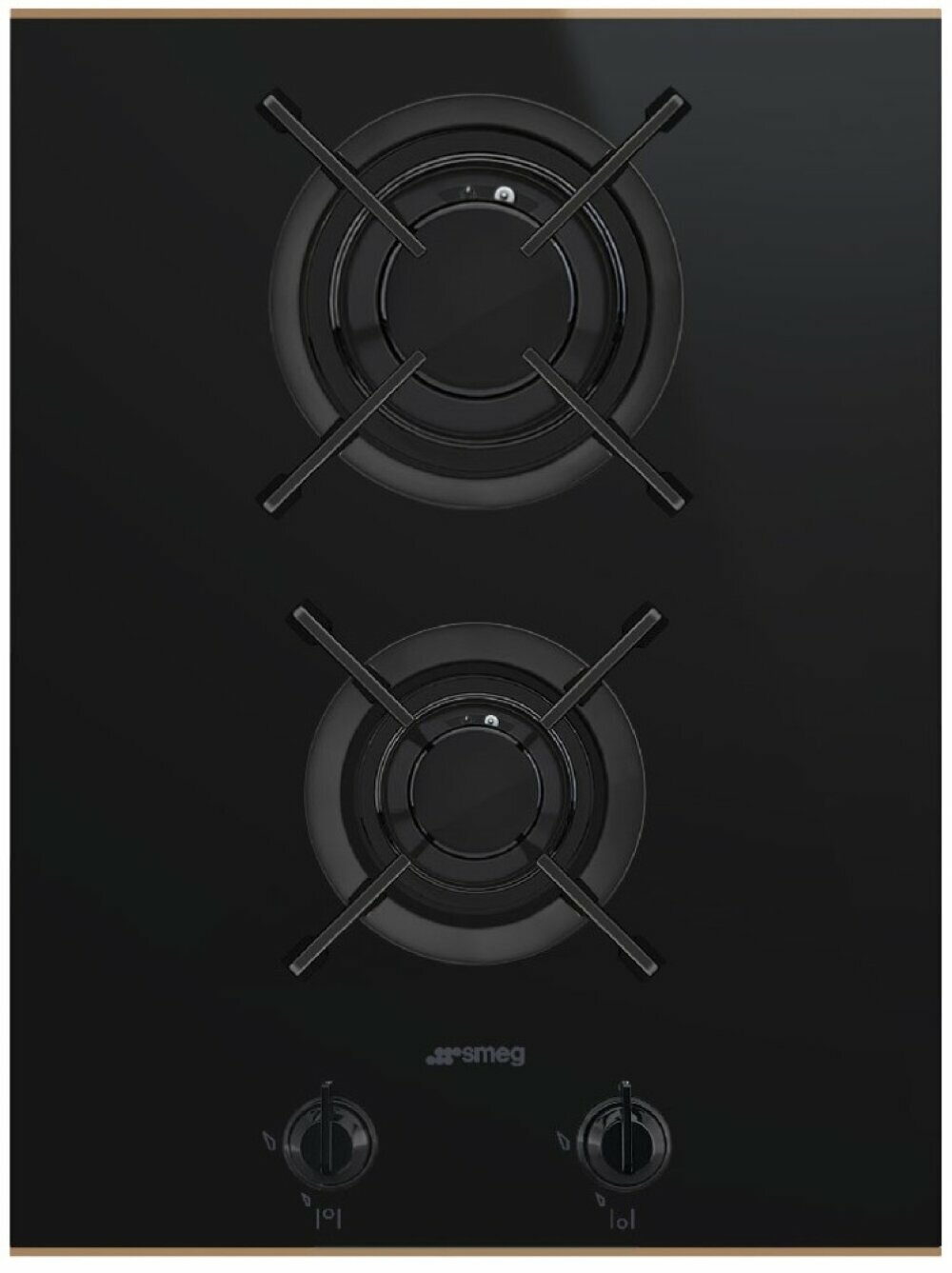Варочная панель Smeg PV632CNR, стеклокерамика, медная окантовка, поворотные переключатели