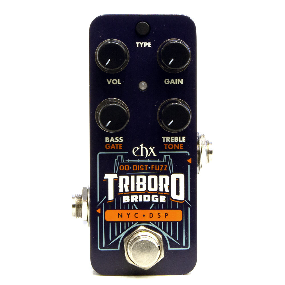 Electro-Harmonix (EHX) Pico Triboro Bridge Overdrive, Distortion, Fuzz