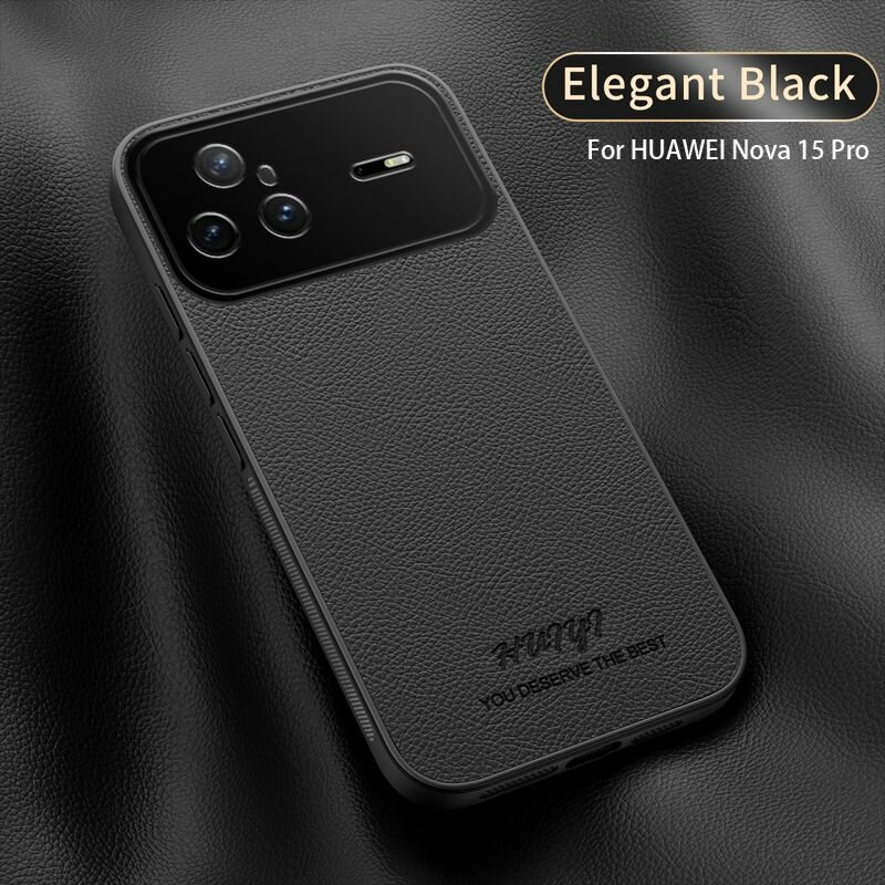 Чехол для Huawei Nova 15 Pro / Хуавей Нова 15 Про Высококачественная кожа антиударный чехол