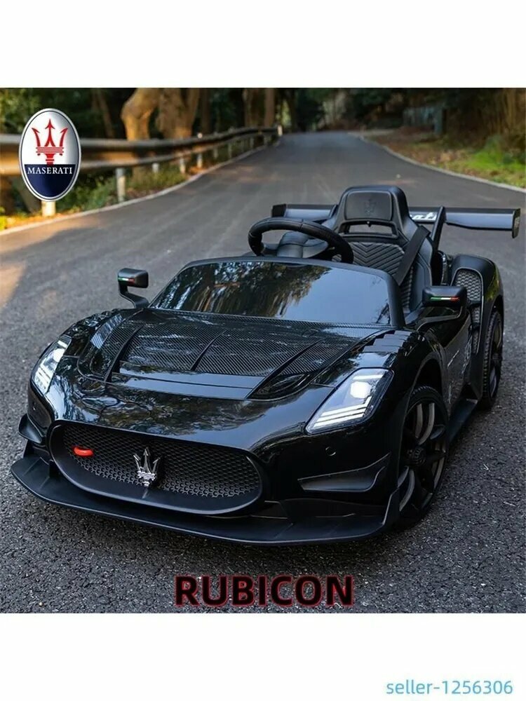 Электромобиль Maserati для детей с радиоуправлением и полным приводом