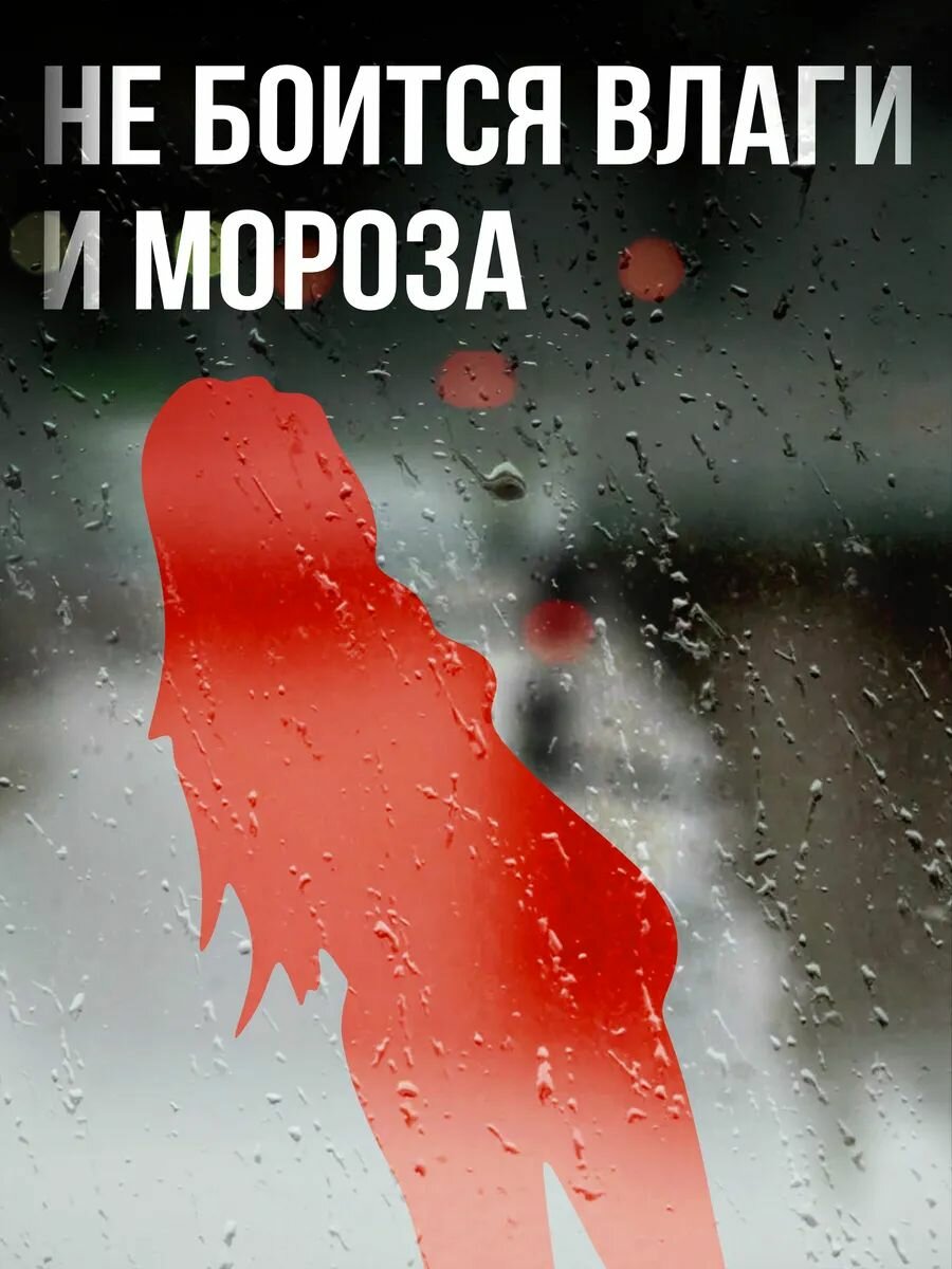 Наклейка на авто Девушка — фото 1