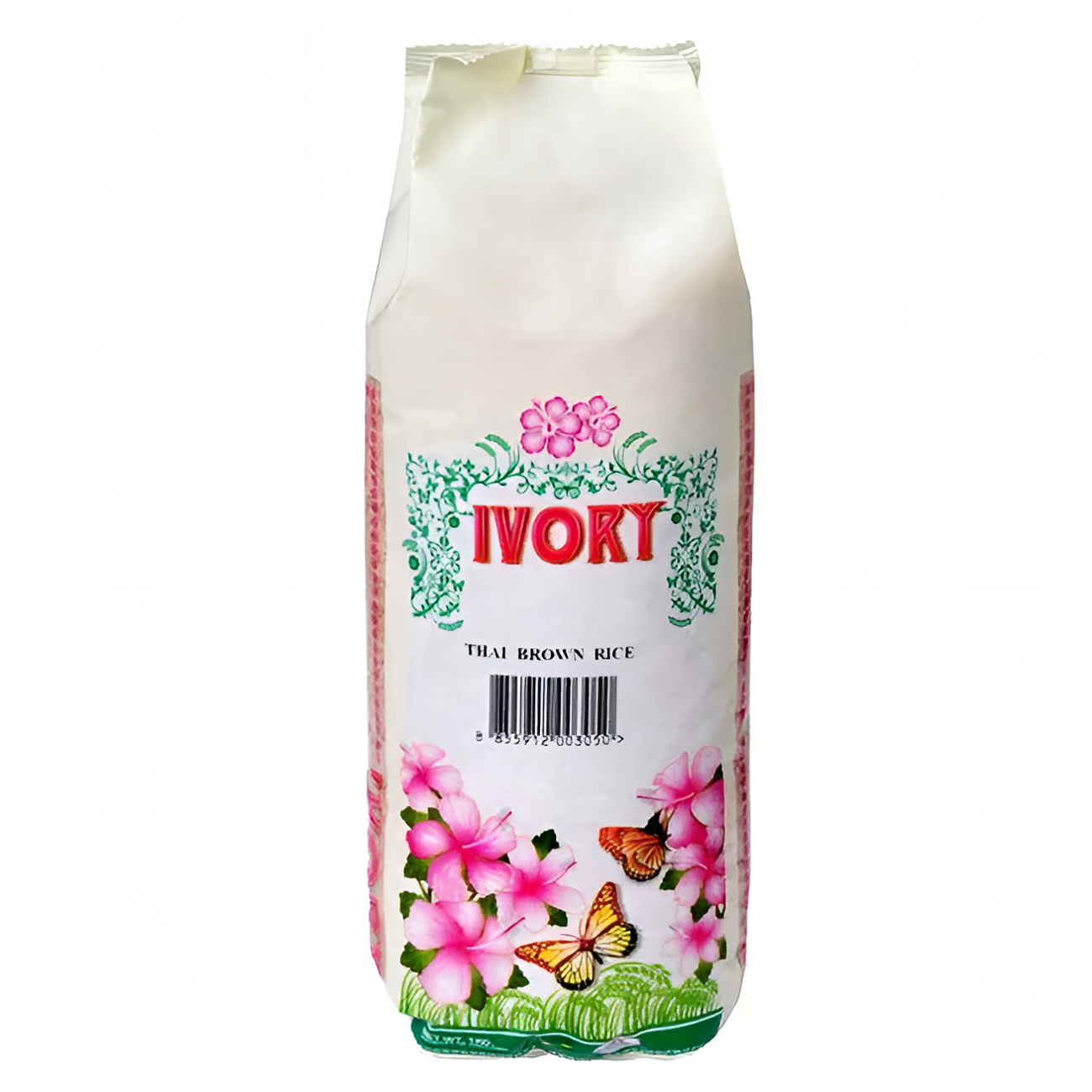 Коричневый органический жасминовый рис IVORY неполированный 1 кг, Таиланд