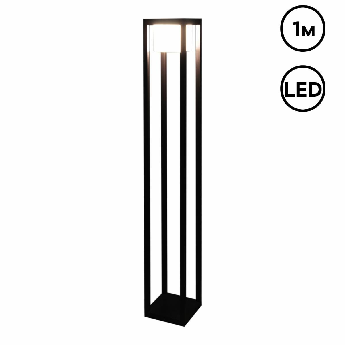 Ландшафтный светильник Reluce 09978-0.7-001JH 1,0M LED12W BK RLOS