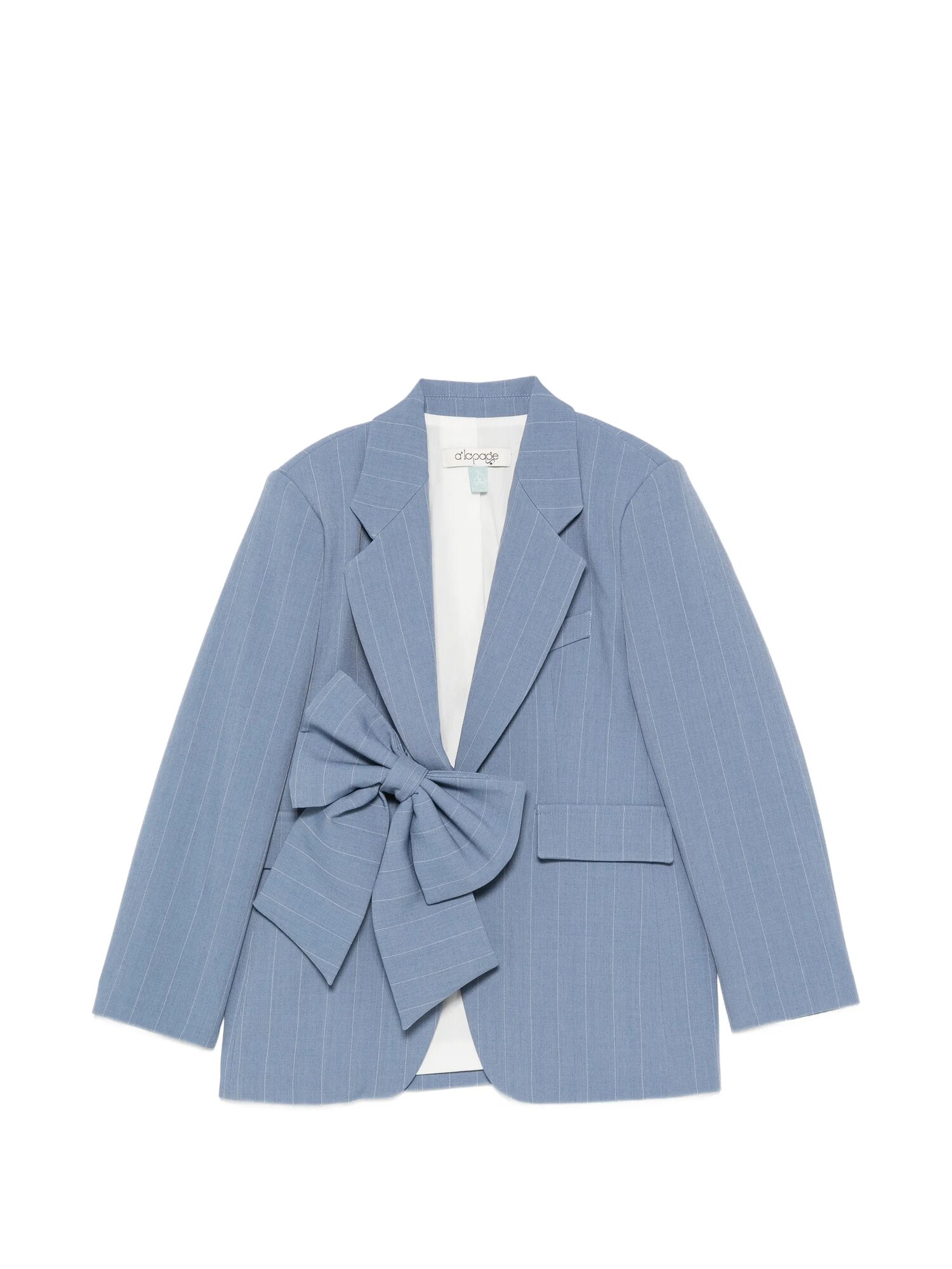 Пиджак Bow-detail blazer