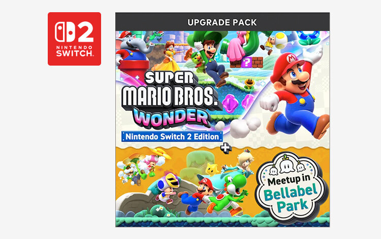 Super Mario Bros. Wonder – Nintendo Switch 2 Edition + Meetup in Bellabel Park Upgrade Pack (Nintendo Switch 2 - Цифровая версия) (EU) (Nintendo eShop (Game-EU); Европа)