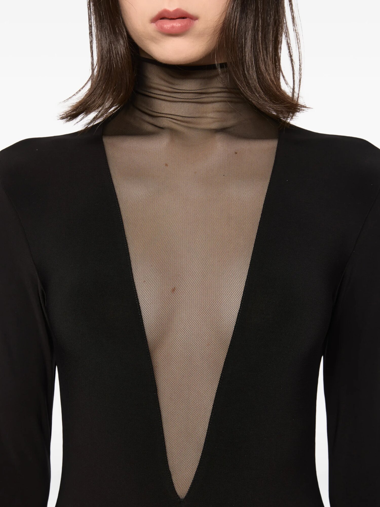 Боди бельевое ATU BODY COUTURE, размер XS, черный — фото 1