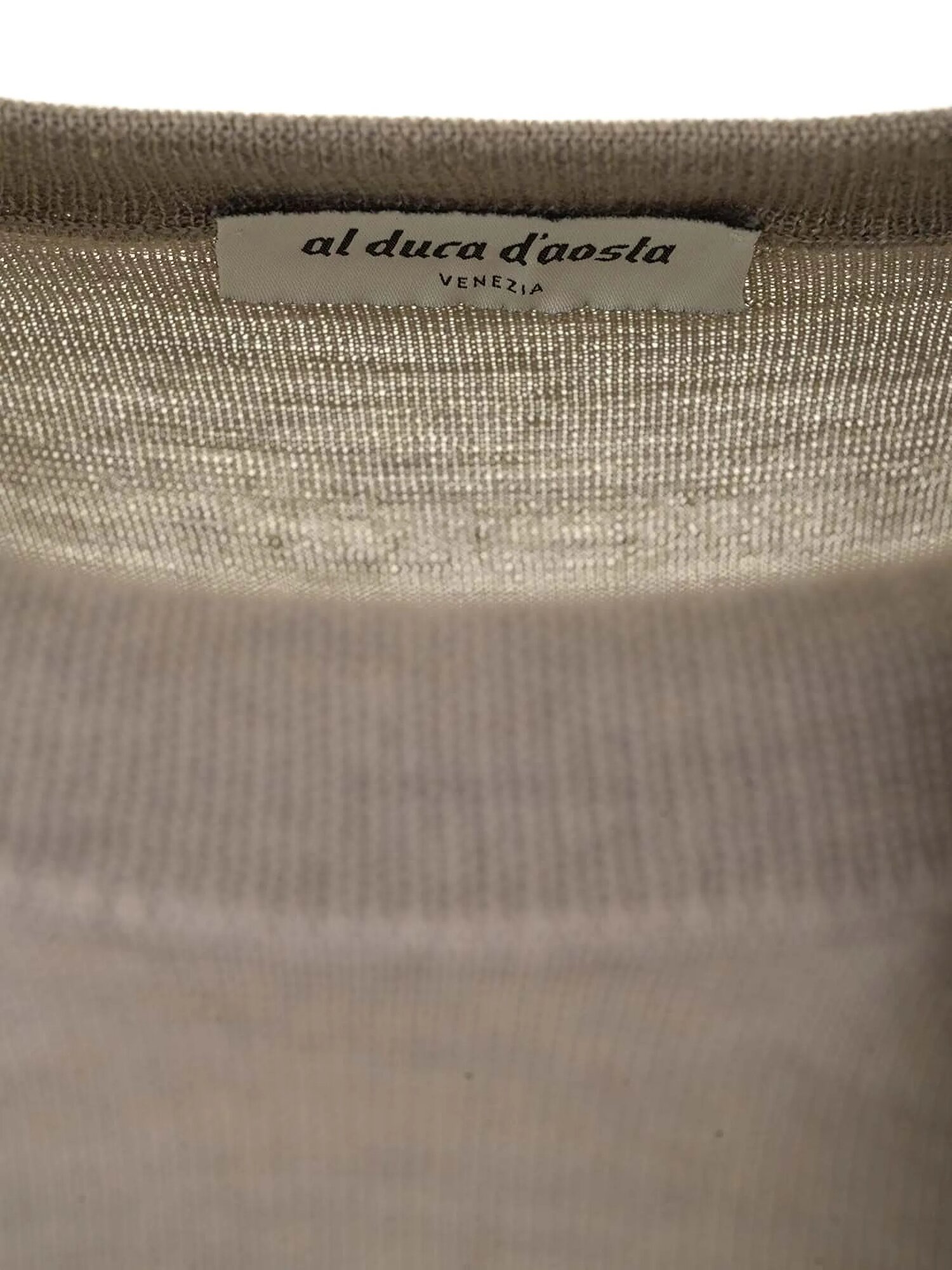 Свитер al duca d'aosta Crew-neck fine-knit sweater, размер 48 — фото 1